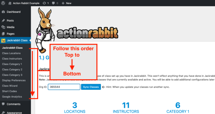 Action Rabbit Setup - Documentation - Action Rabbit